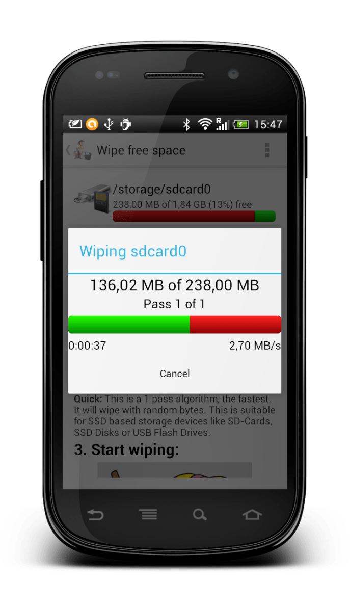Android file Shredder and Cleaner now available | Apparillos